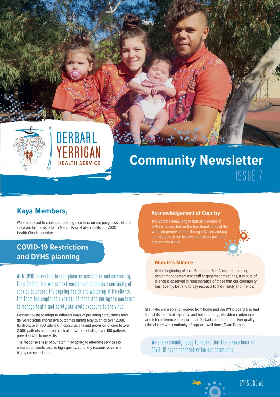 Community Newsletter - Issue 7 • Derbarl Yerrigan • Aboriginal Medical ...